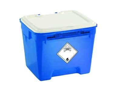 CONTAINER 30L BLEU | Medical equipement