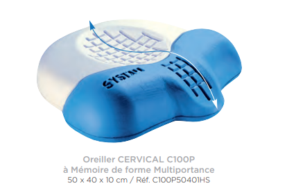 OREILLER ERGO CERVICAL | Medical equipement